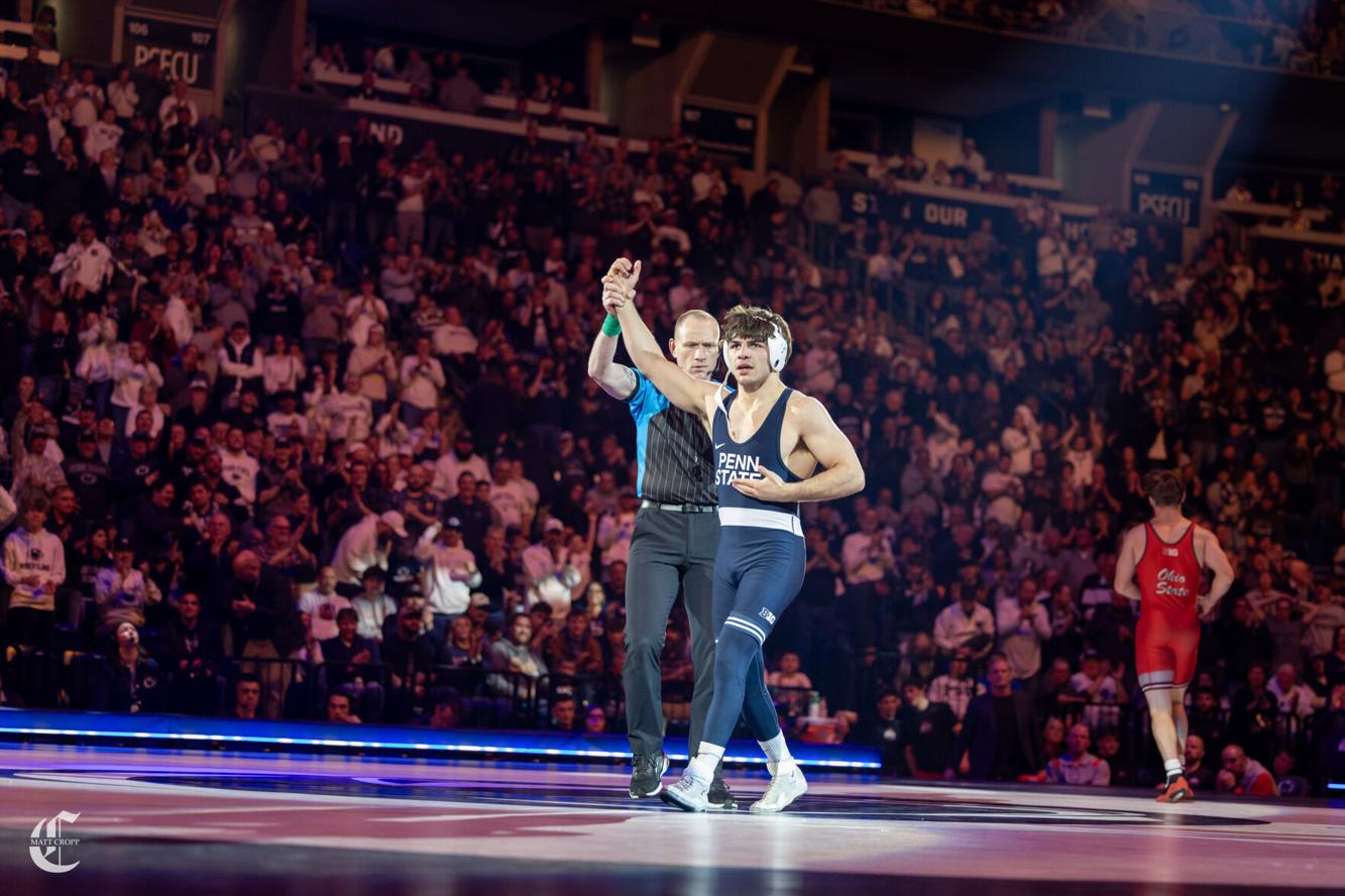 Penn State breaks NCAA wrestling indoor attendance record at Bryce ...