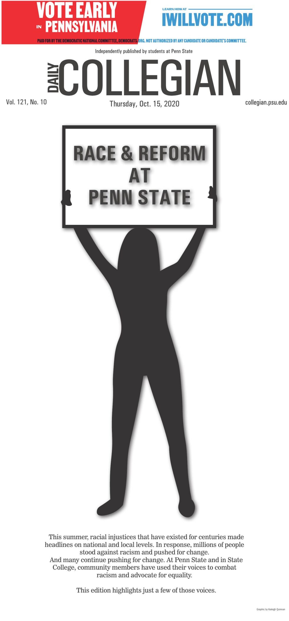 The Daily Collegian for Oct. 15, 2020 | Print Editions | Daily ...