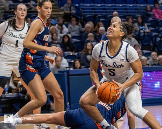 Penn State women's basketball cruises to victory despite sloppy play on ...