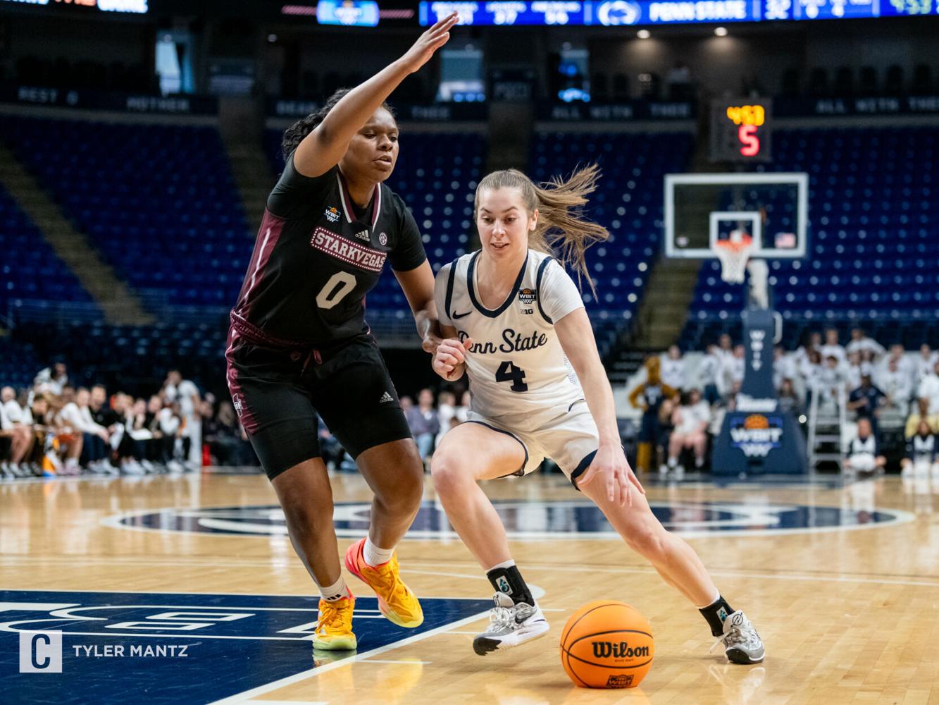 Penn State Women's Basketball vs. Mississippi State, Shay Ciezki ...