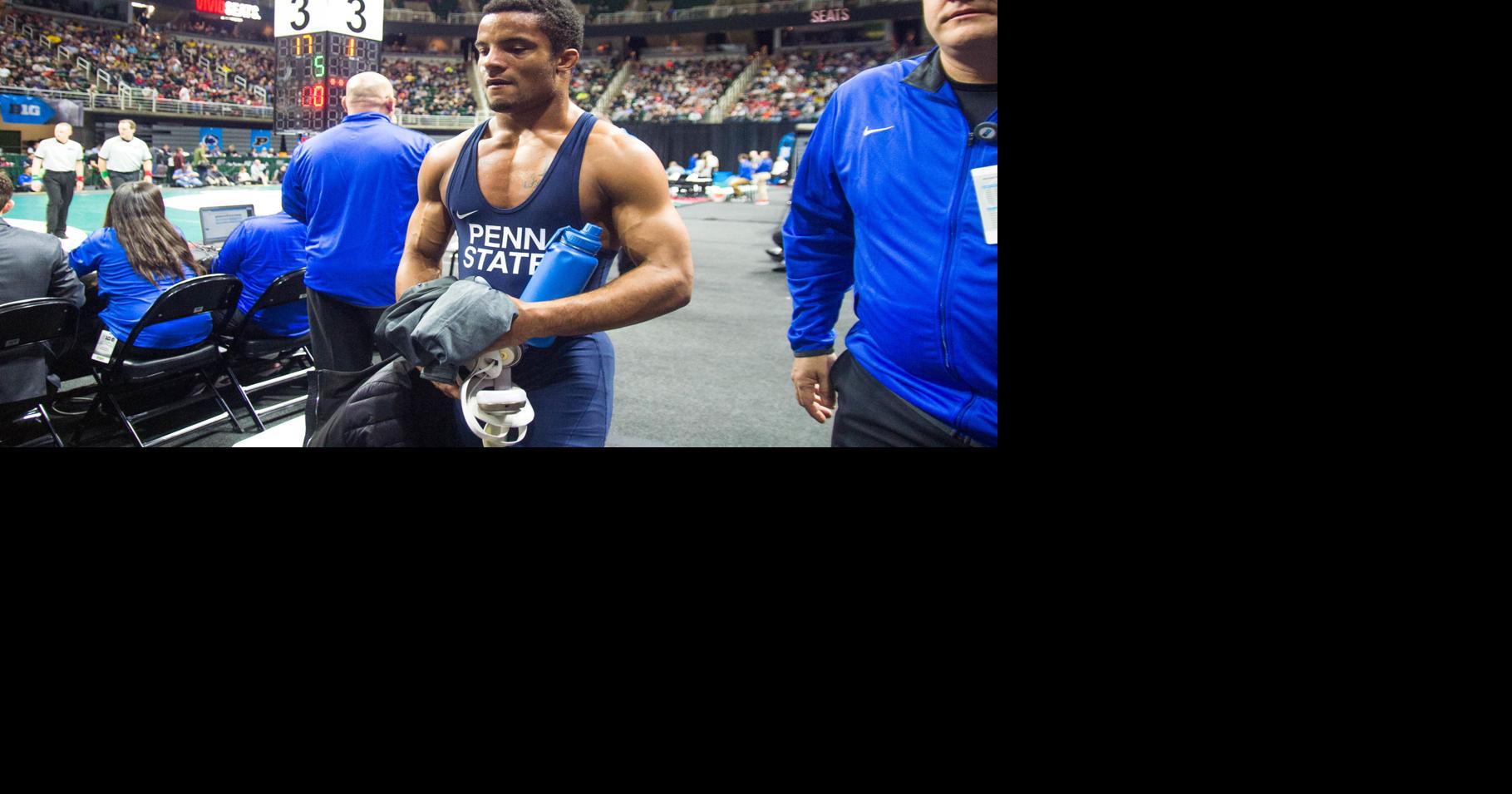 For Penn State wrestling's Mark Hall, his rivalry with Zahid Valencia ...