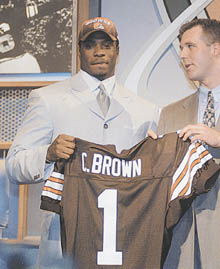 Brown No. 1 pick, going to Cleveland | Archived News | Daily Collegian ...