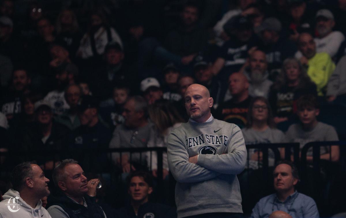 Penn State wrestling’s Cael Sanderson talks Black Night | Penn State ...