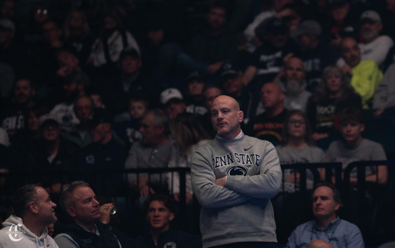 Penn State wrestling’s Cael Sanderson talks Black Night | Penn State ...