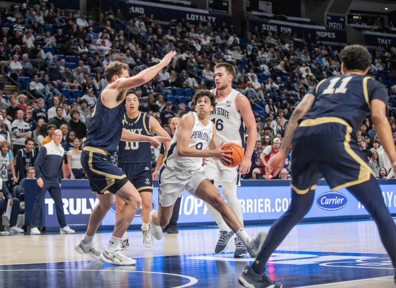 Penn State men's basketball remains undefeated after a victory against ...
