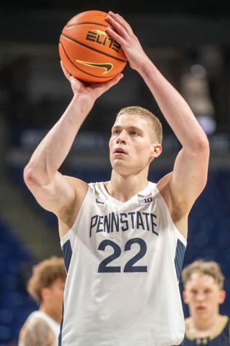 Mens basketball vs Navy, Saša Ciani free throw | | psucollegian.com