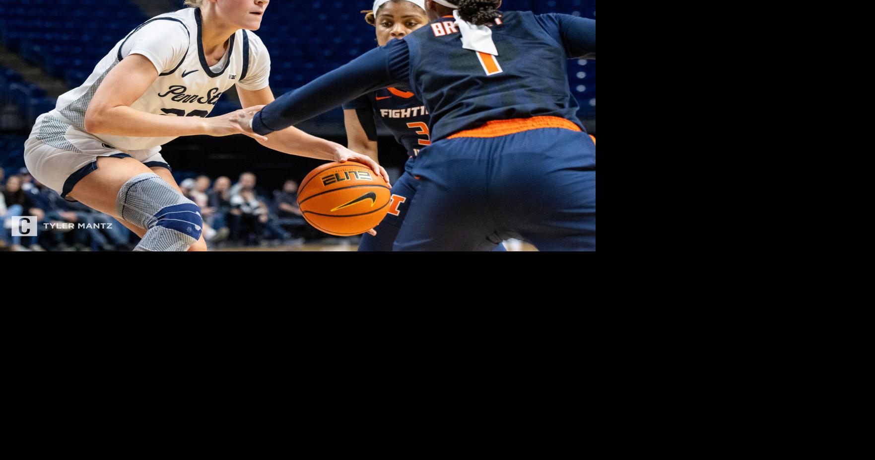 Penn State Women's Basketball vs. Illinois, Alli Campbell ...