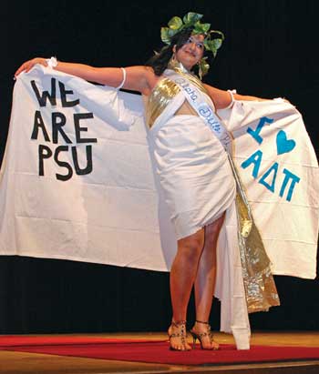 Students crowned as greek royalty in annual pageant | Archived News ...
