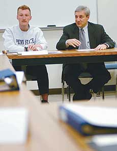 Spanier addresses file-sharing program | Archived News | Daily ...