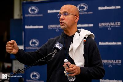 Penn State notebook | James Franklin talks passing game, moving on from ...