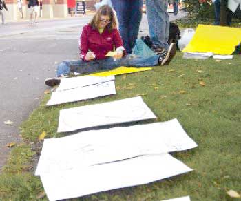 Genocide Awareness Project draws attention, good and bad | Archived ...