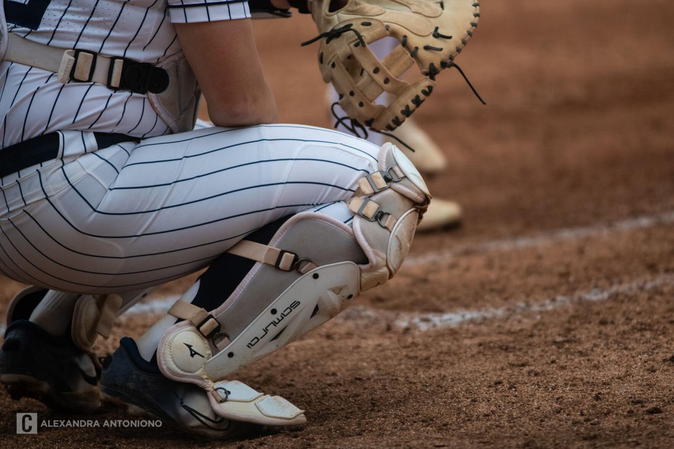 Penn State Softball vs Lehigh, catcher at home plate | | psucollegian.com