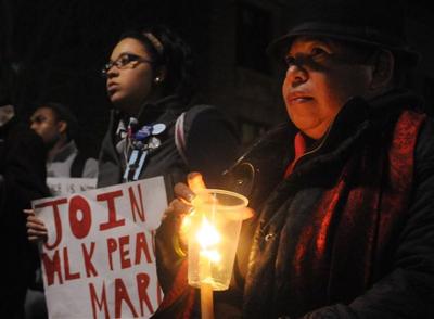 Group participates in peace march for MLK day | Archived News | Daily ...