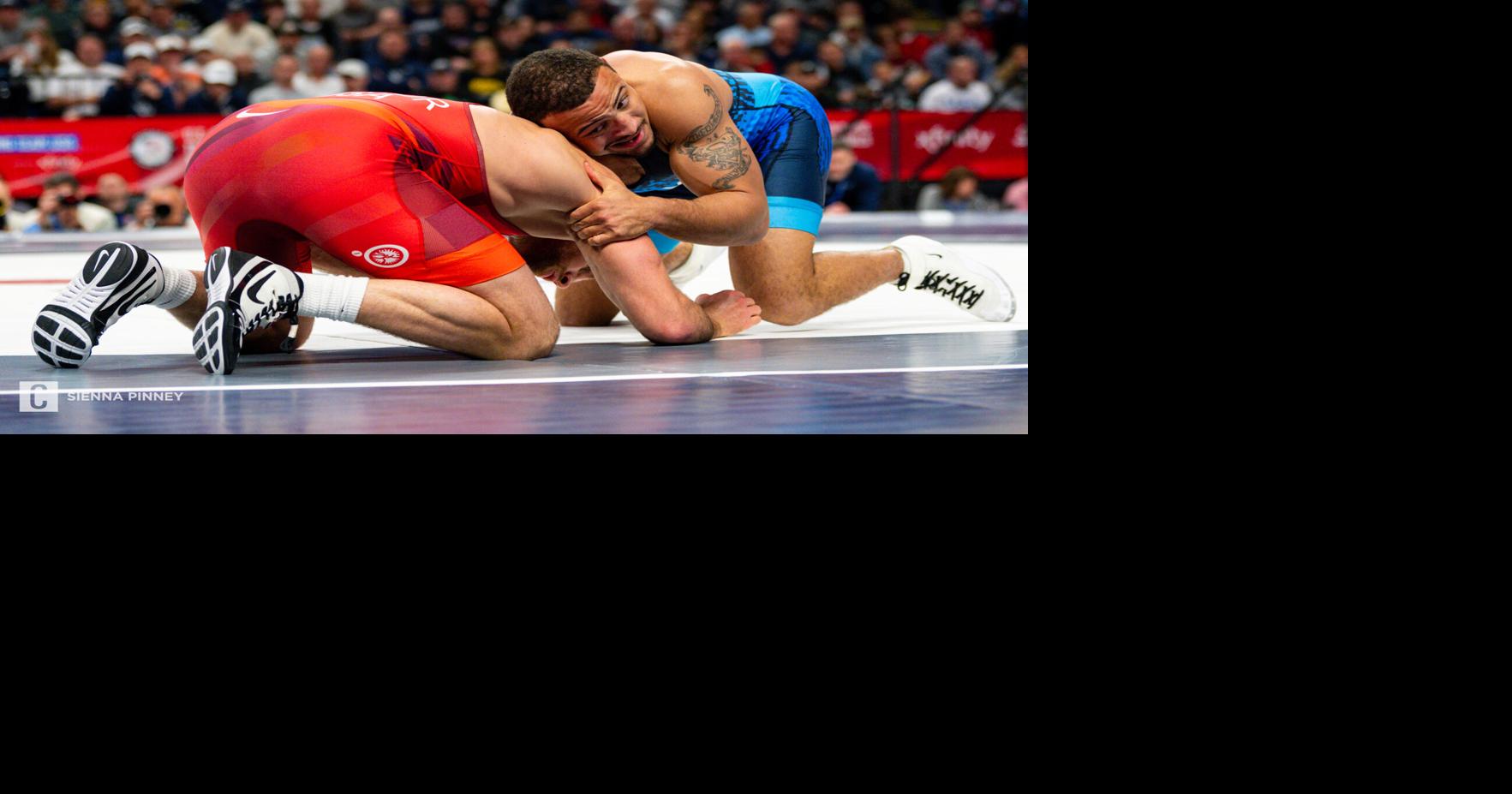 U.S. Olympic Team Trials, Aaron Brooks against David Taylor ...