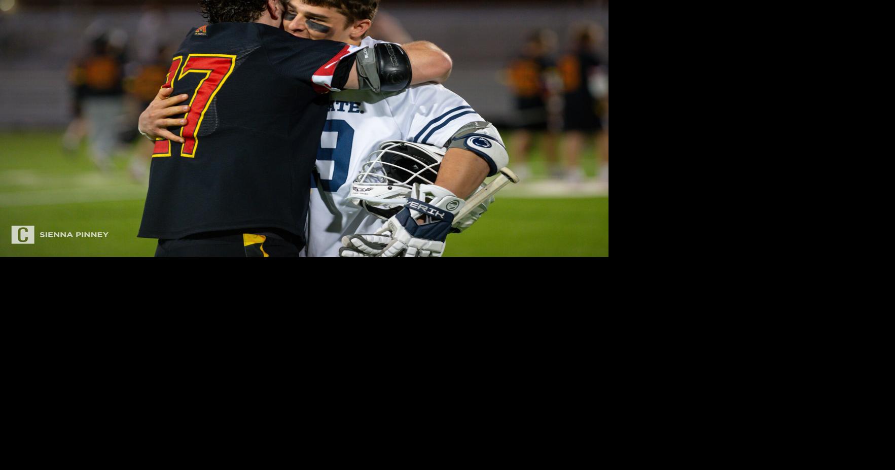 Men's Lacrosse vs. Maryland, Luke Mercer and Riley Reese ...