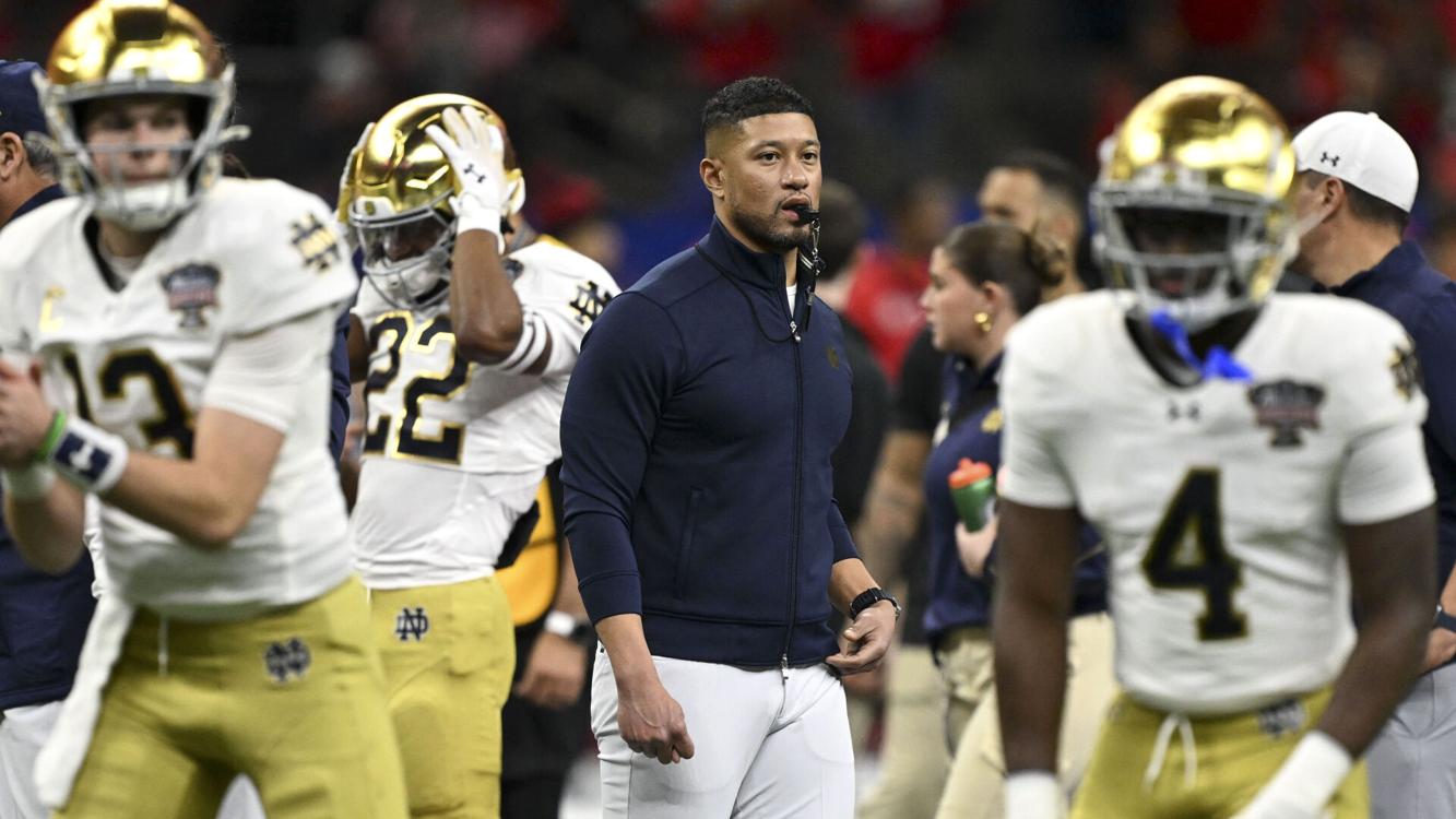 Notre Dame notebook | Marcus Freeman shifting attention to Penn State ...