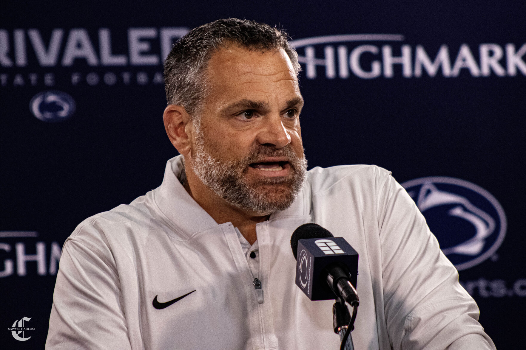 Pat Kraft addresses media after firing of James Franklin | Penn State ...