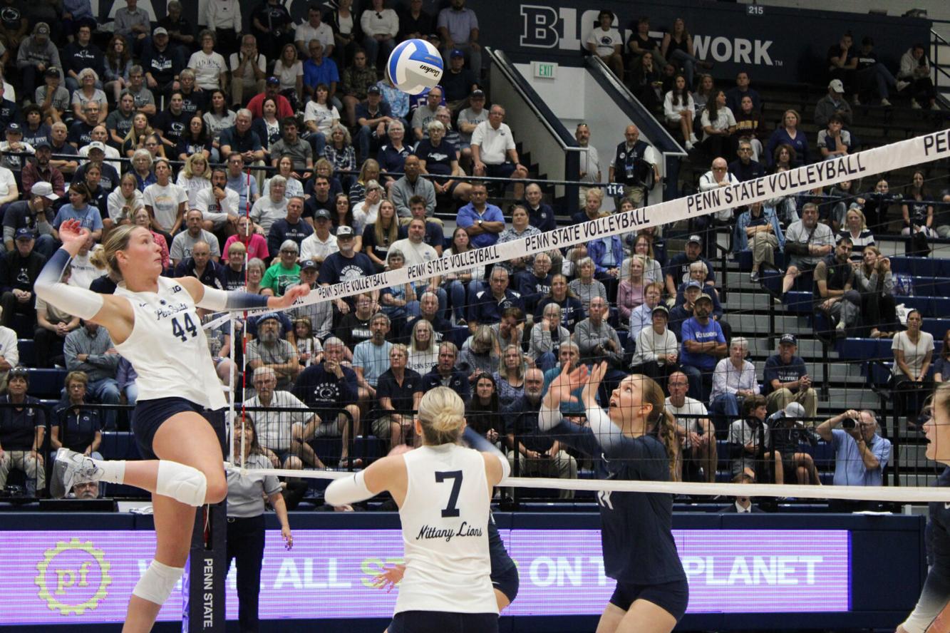 No. 12 Penn State women’s volleyball sweeps Bucknell in midweek match ...