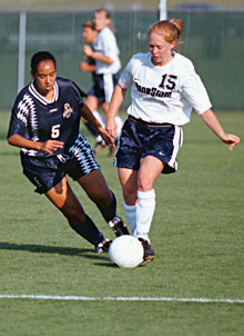 Veteran Strom anchoring strong lady booter defense | Archived News ...