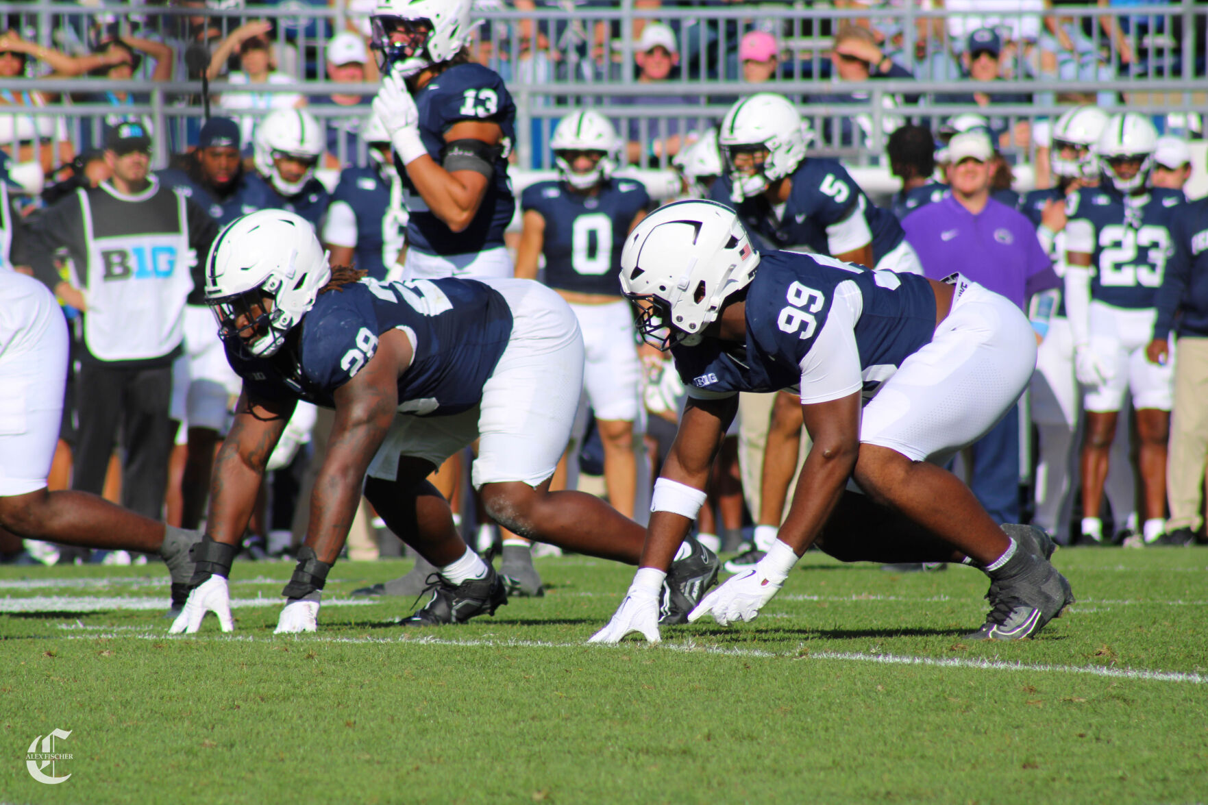 Penn State's young linemen stand out in Week 1 | Penn State Football ...