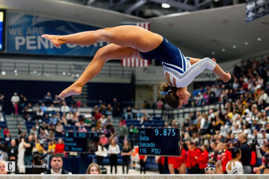 Women's Gymnastics Big 5, Maddie Johnston | | psucollegian.com