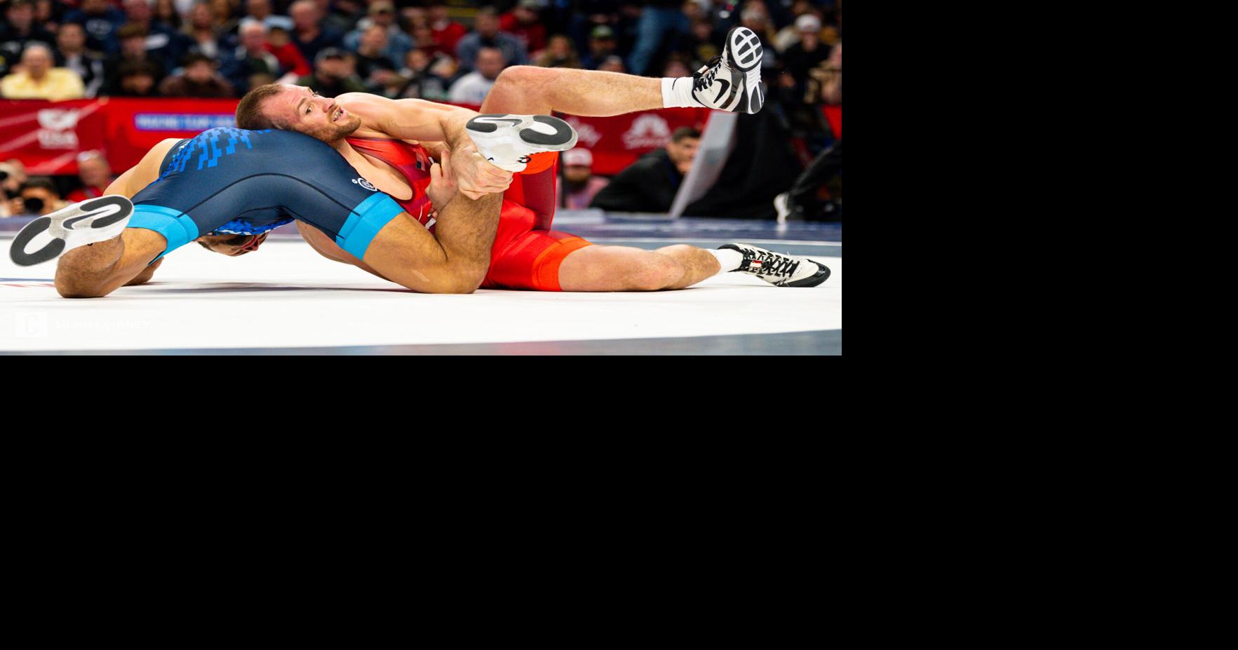 U.S. Olympic Team Trials, Aaron Brooks against David Taylor ...