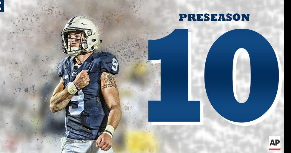 Penn State football ranked No. 10 in preseason AP Poll | Penn State ...