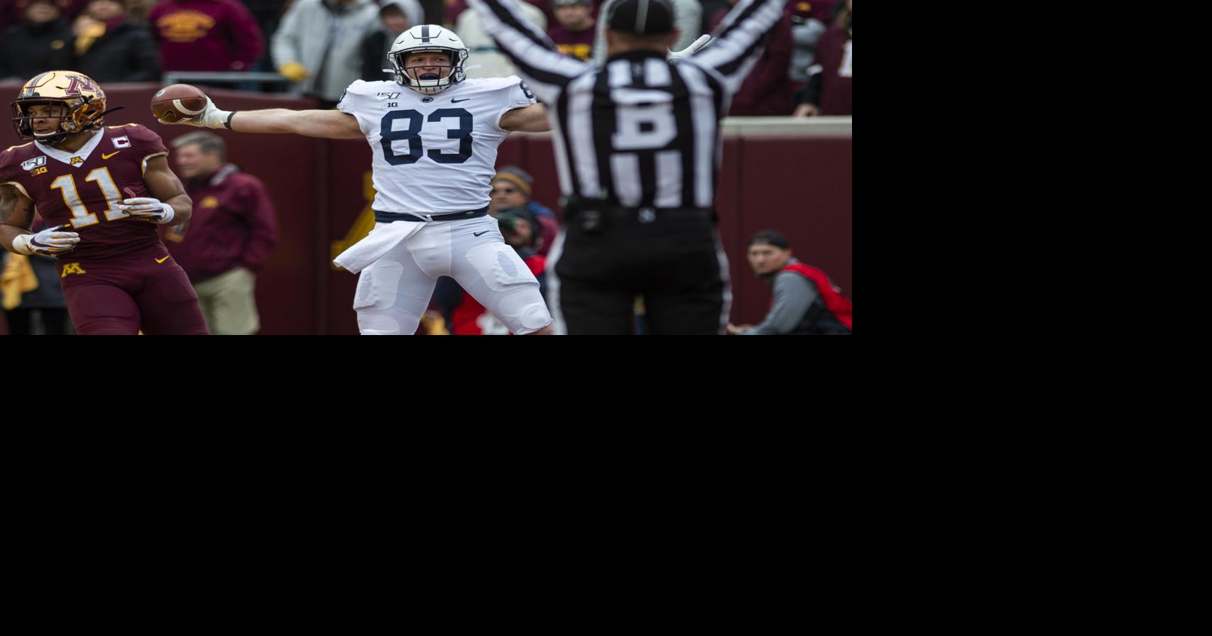 Per report: Former Penn State football tight end Nick Bowers signs with ...