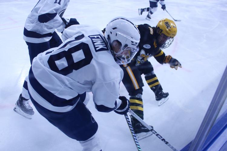 Fresh faces lead men’s hockey to home opener win vs AIC | Penn State ...