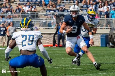 Beau Pribula, Drew Allar shine in Penn State's rout of Delaware | Penn ...