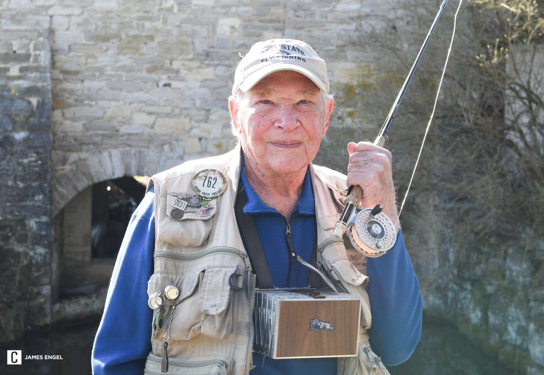 88 years of fly-fishing | Legendary Joe Humphreys continues supporting Penn State fly-fishing ...