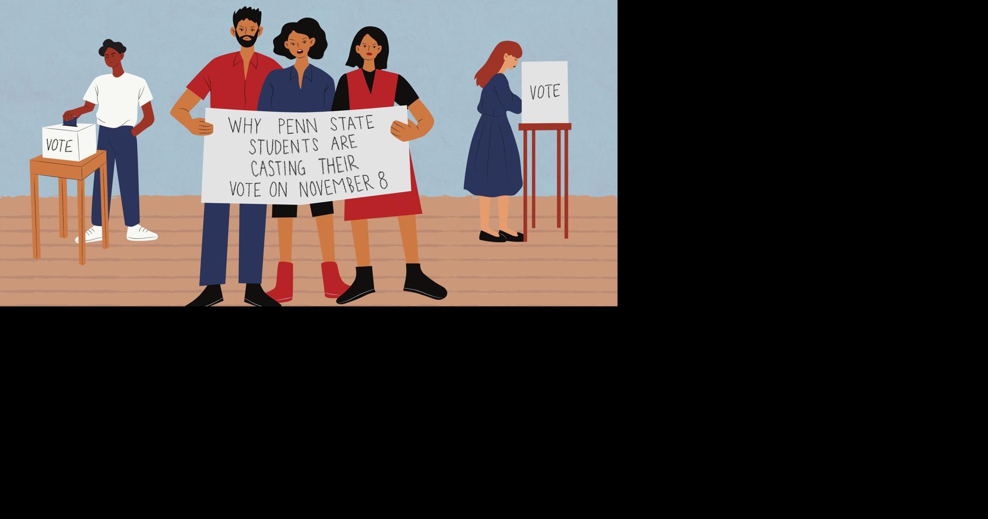 ‘We are the future’ | Penn State students ‘take action’ by voting in ...