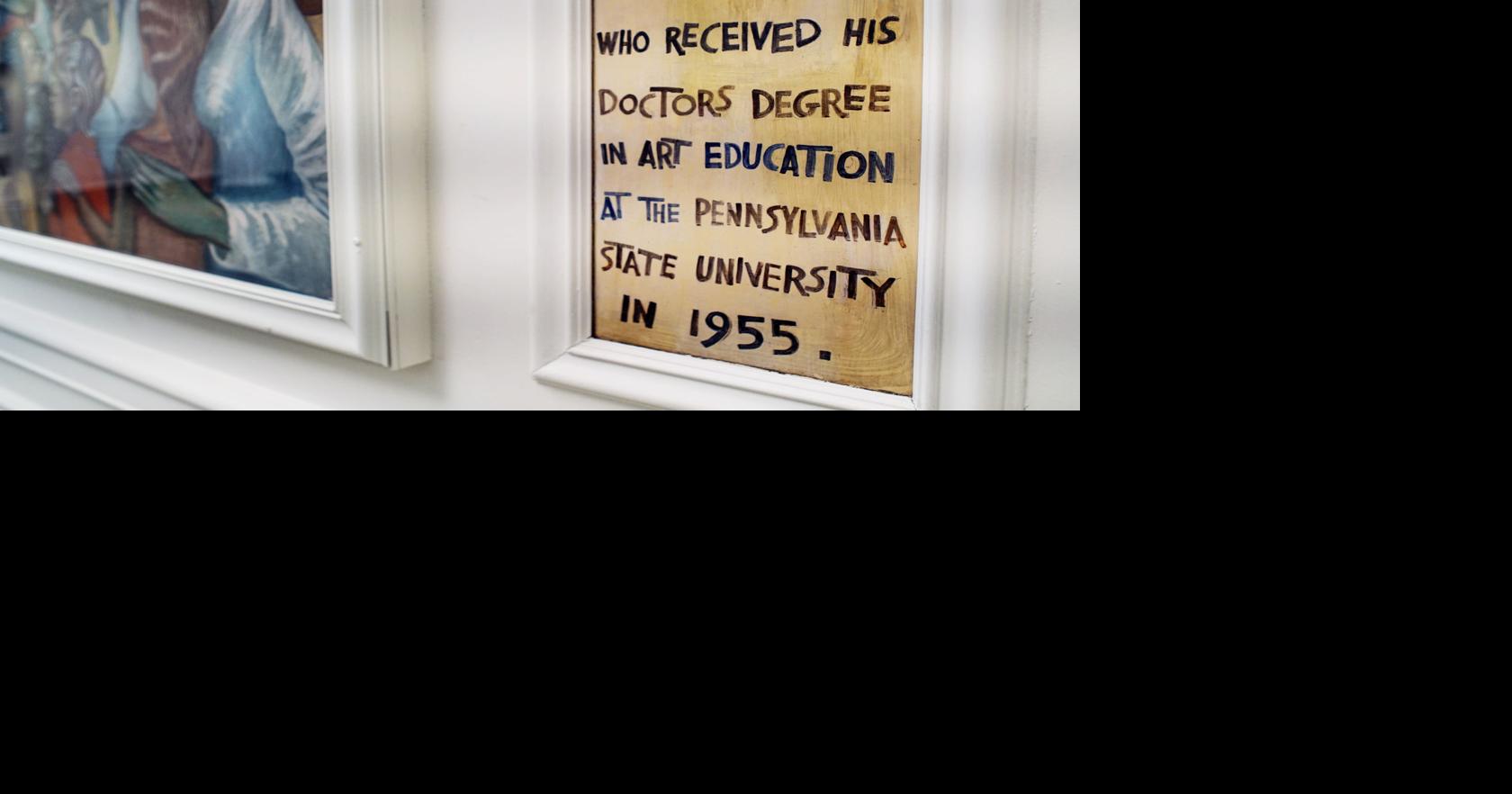 PHOTOS: Burrowes Building murals show off Penn State history ...