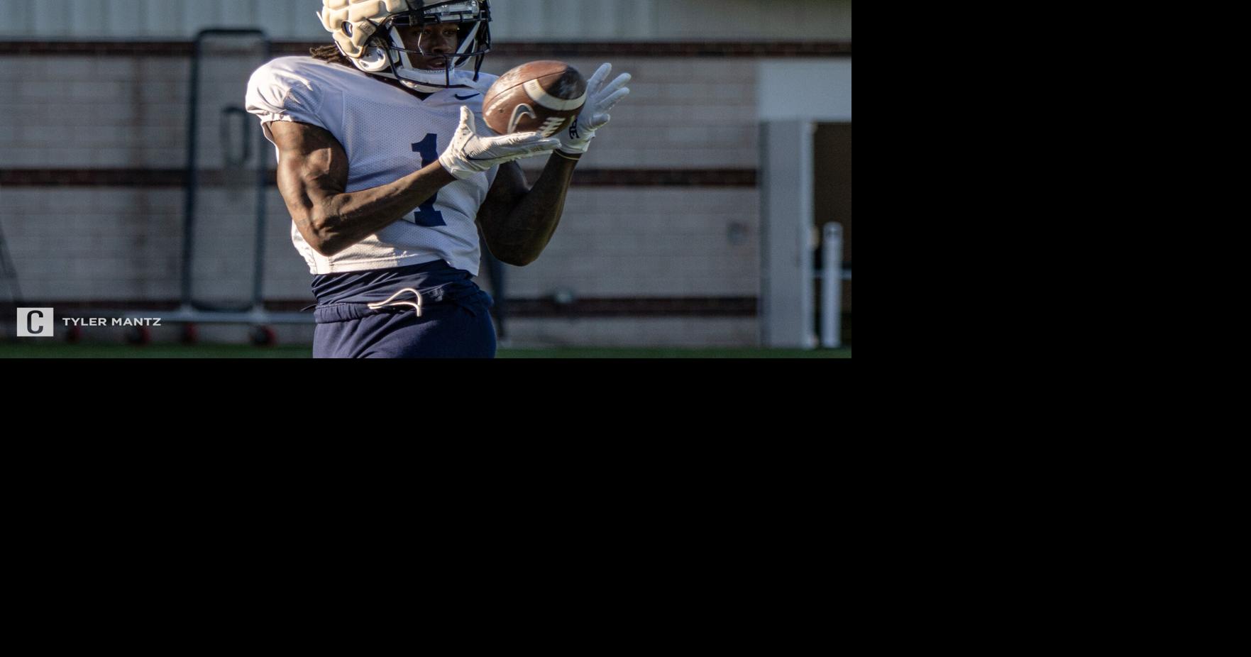 Football Practice, KeAndre Lambert-Smith Catches Pass | | psucollegian.com