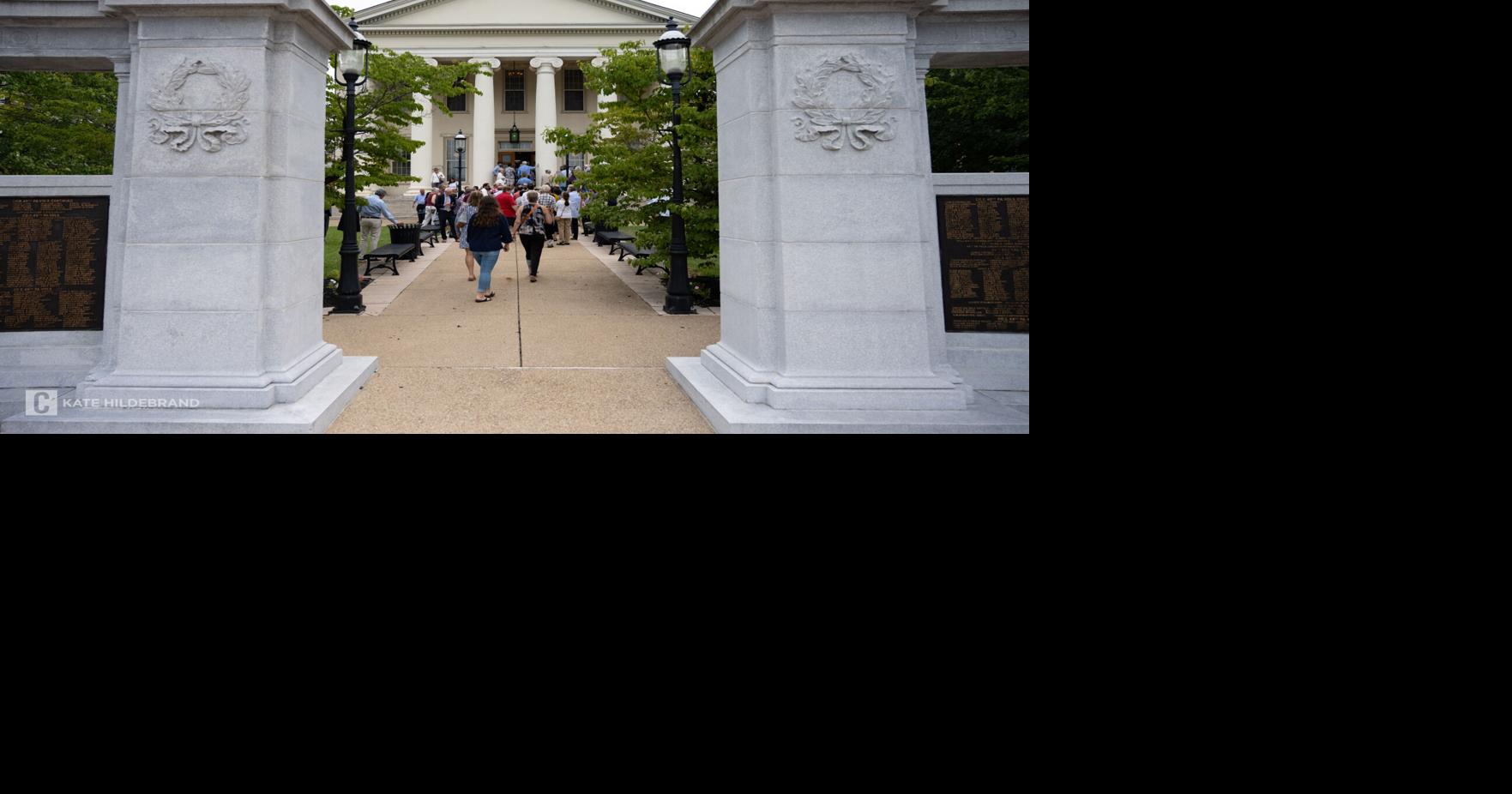 Vedam hearing, courthouse gates | | psucollegian.com