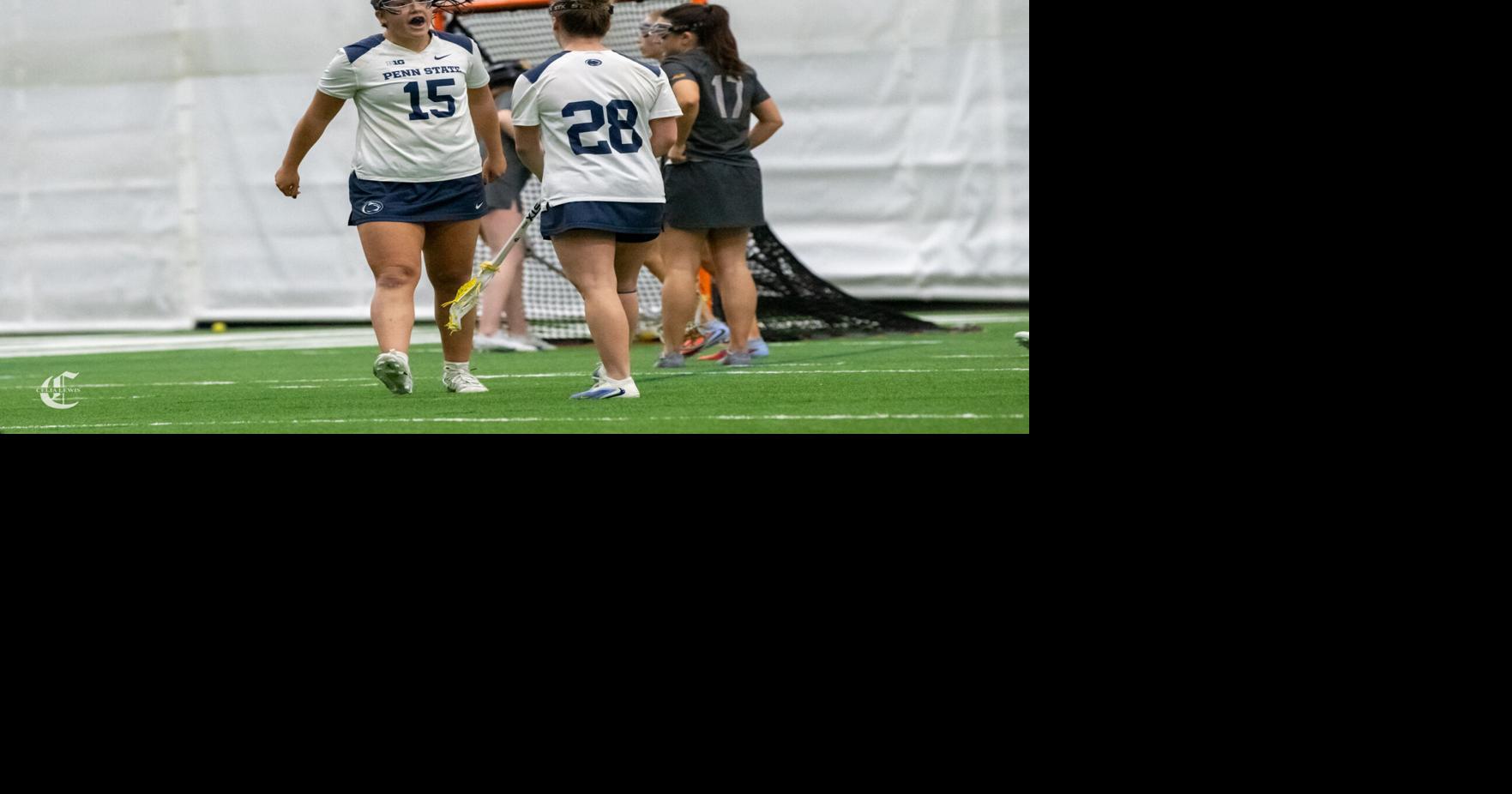 Women’s Lacrosse vs. Pitt, Emma Kelly celebrates 3rd goal ...