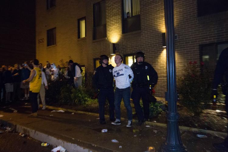 Students riot after Penn State upsets No. 2 Ohio State | News ...