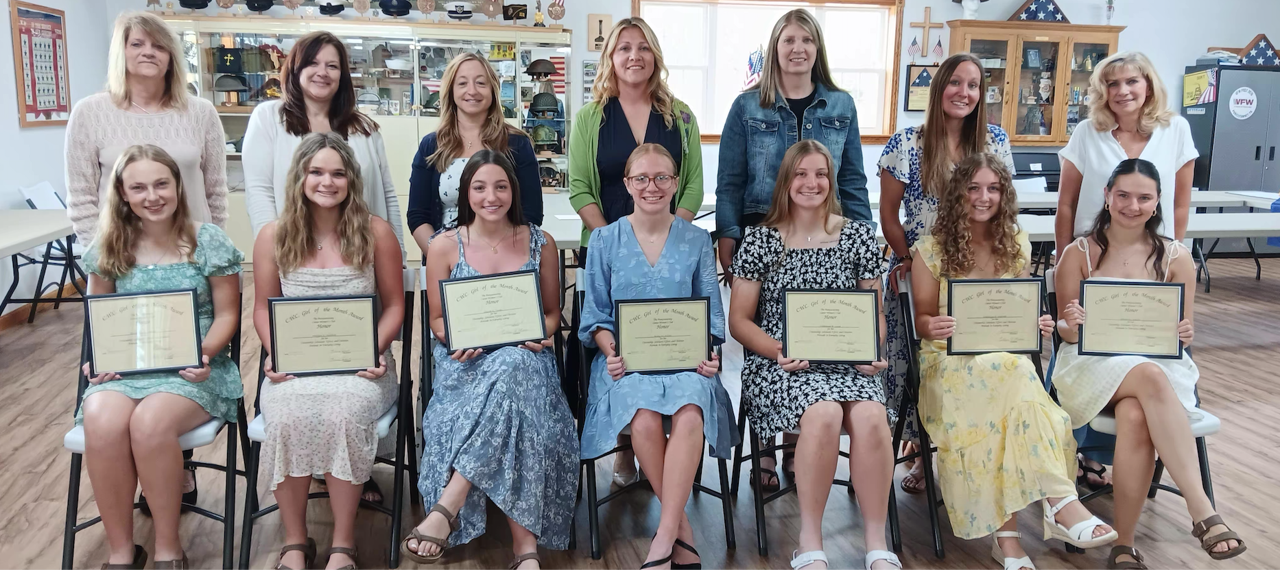 Punxsutawney Career Women’s Club honors 2025-2026 girls of the month ...