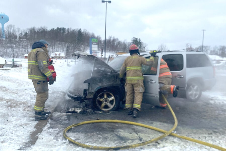 Vehicle catches fire in Walmart parking lot | News | punxsutawneyspirit.com