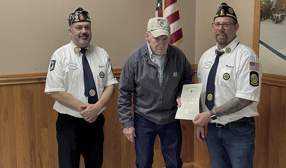 Rossiter Legion members honored for length of membership | News ...