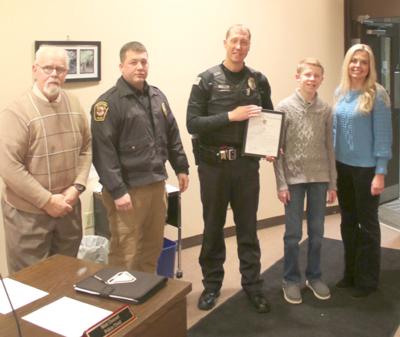 Officer Miller promoted to master patrolman | News | punxsutawneyspirit.com