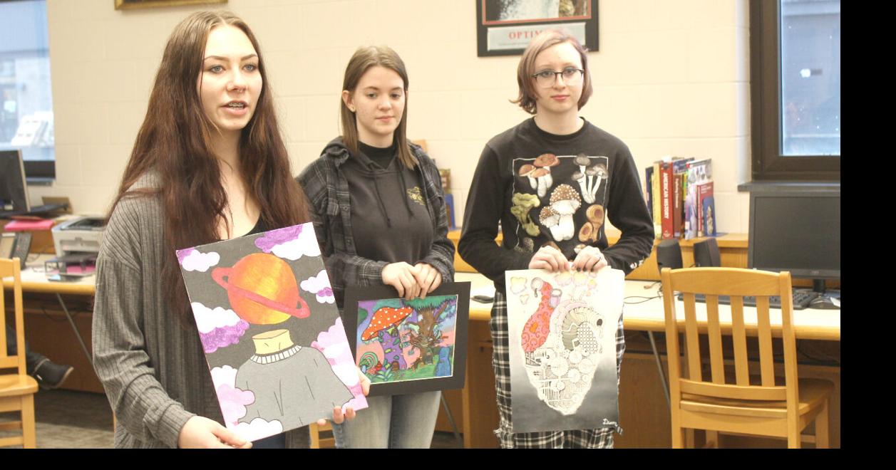 Student art presented at Jeff Tech meeting | News | punxsutawneyspirit.com