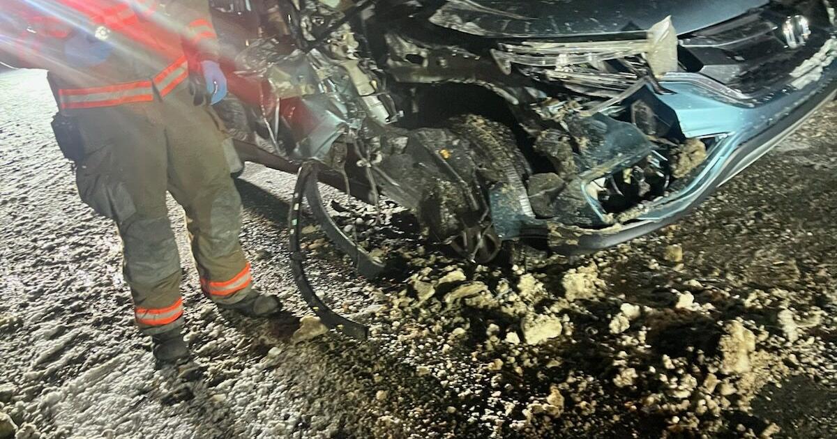 Car strikes garbage truck in Friday Bell Township collision | News ...