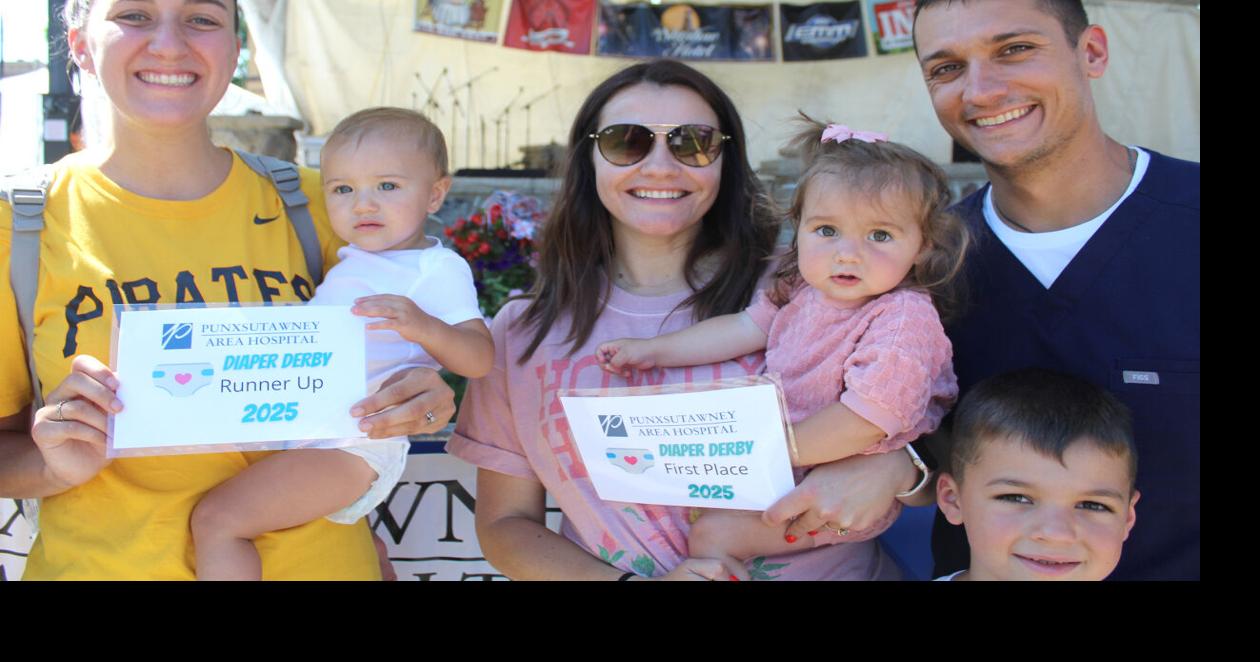 Diaper Derby, Tot Trot race through Barclay Square | Entertainment ...