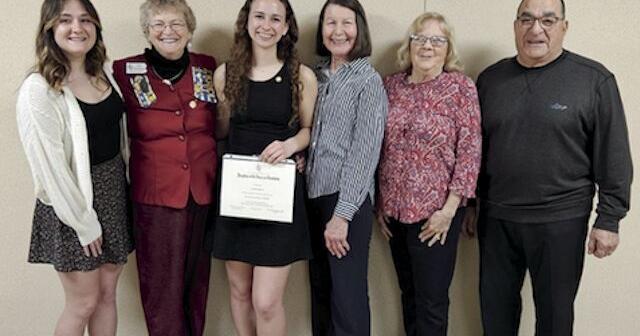 Gigliotti receives NSDAR Good Citizen Award | News | punxsutawneyspirit.com
