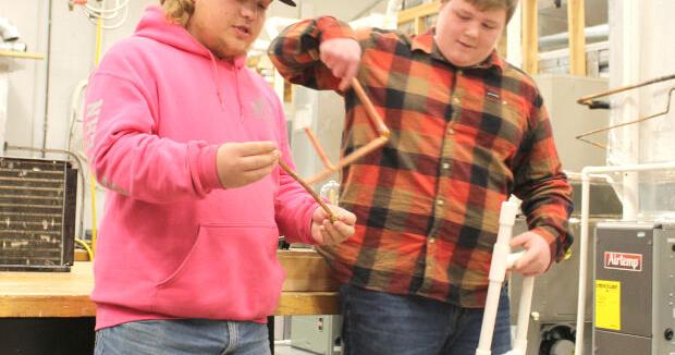 Jeff Tech board tours HVAC shop class | News | punxsutawneyspirit.com