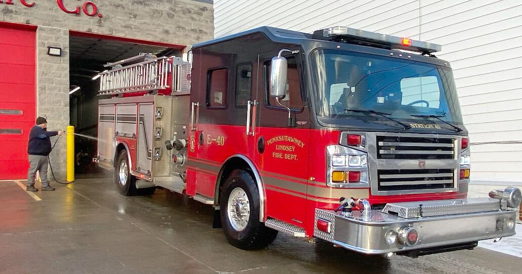 Lindsey Fire Company unveils new engine | News | punxsutawneyspirit.com