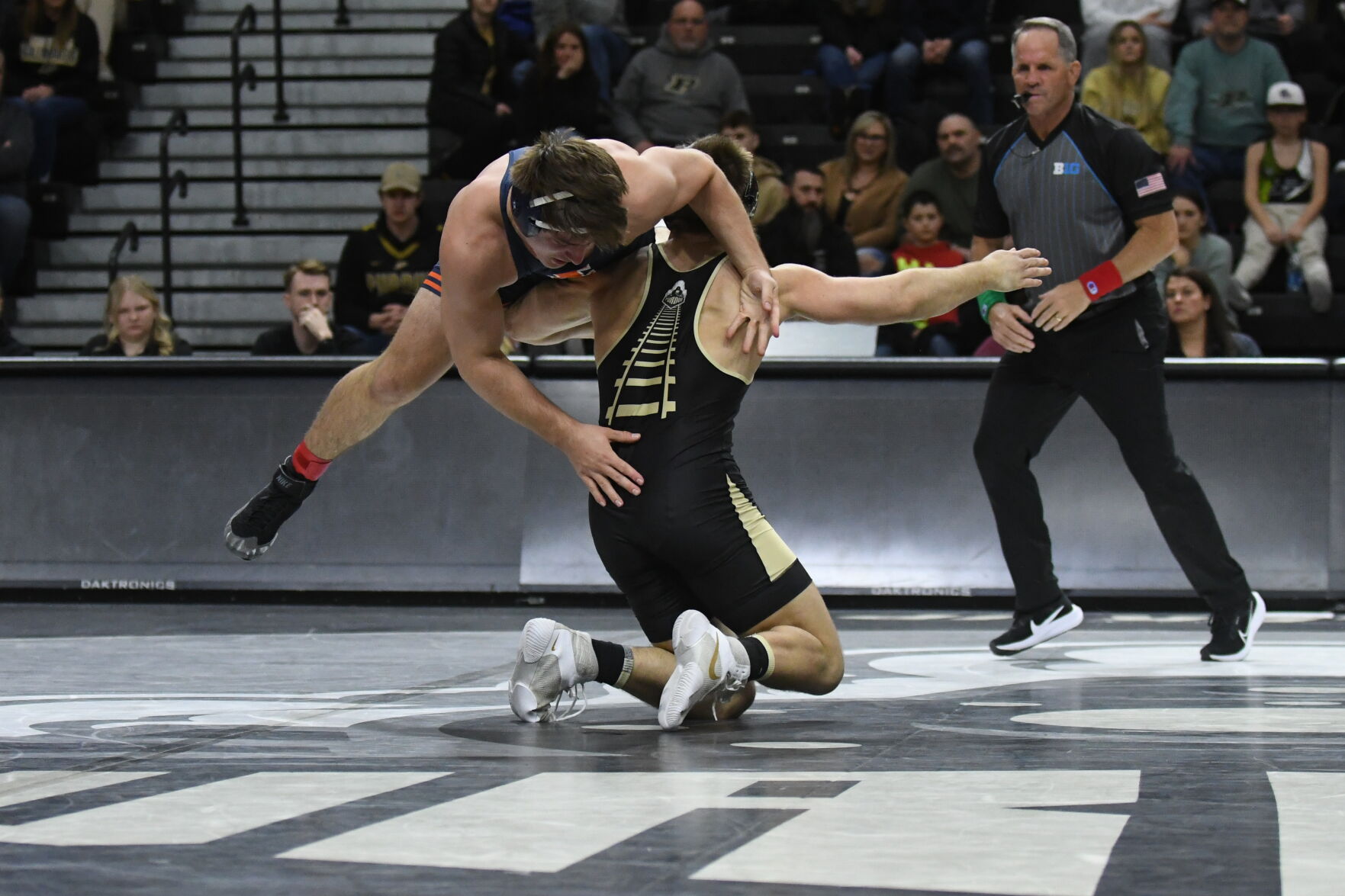 Purdue wrestling hits high note with victory over Cal Poly | Wrestling ...