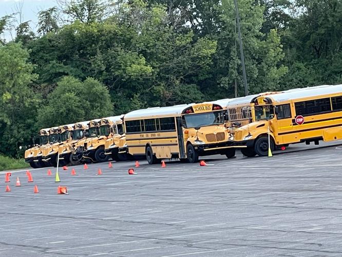 8 buses, playground damaged after apparent stolen school bus joyride ...
