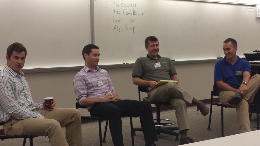 Young aero, astro engineering alumni give seniors advice, address ...
